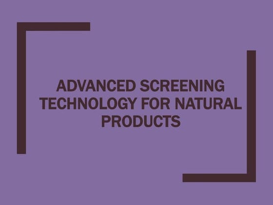 High Throughput Screening | PPT