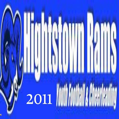 Hightstown cheer and football 2011 | PPTX