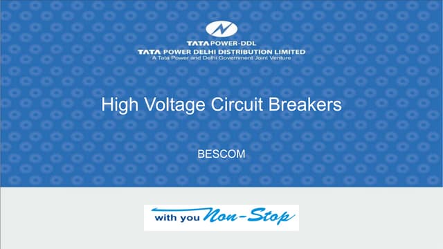 Circuit breaker presentation | PPT