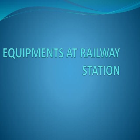 Points, Crossings and Turnouts of Railways.pptx