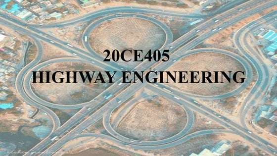 Lecture 1 of transport engineering at iit mandi | PPTX