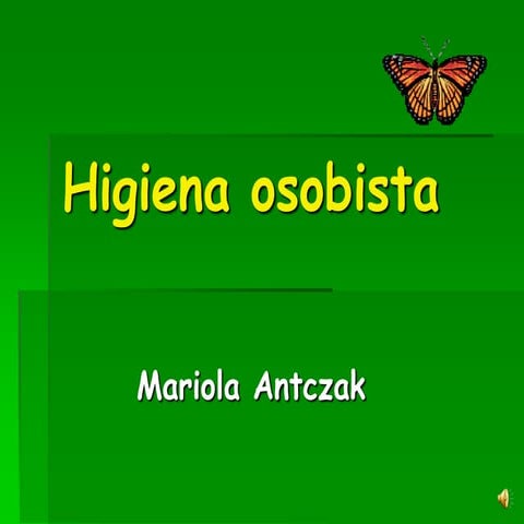 Higiena | PPTX