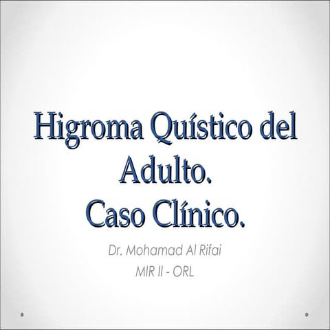 Higroma | PPT