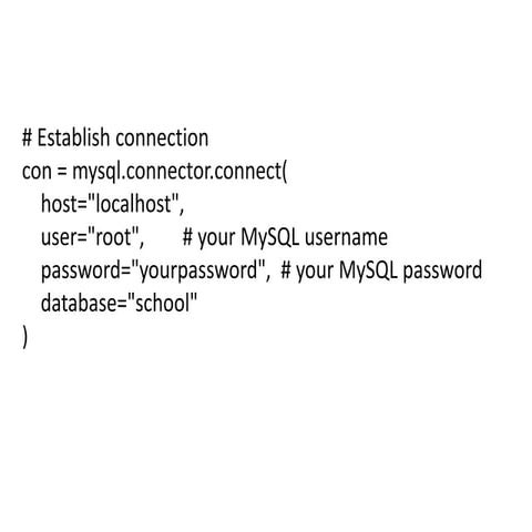 Python and MySQL Linking Class 12th Project File 23-24 | PDF
