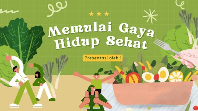 Ppt pola hidup sehat | PPTX