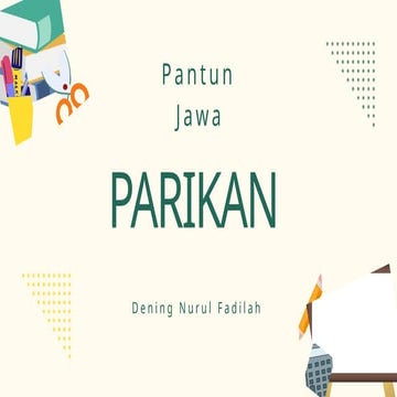 Parikan Basa Jawa_Sekolah Menengah Pertama.pptx