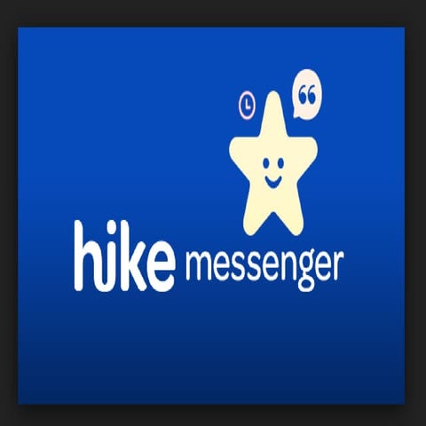 Hike messenger | PPTX