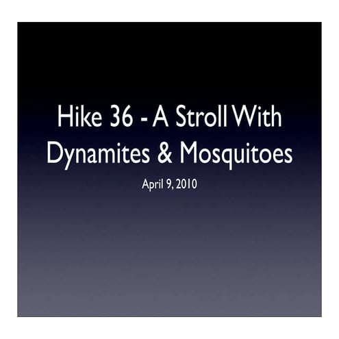 Hike 36 Presentation | PPT