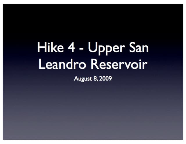 Hike 38 Presentation | PDF