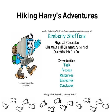 Hiking Harry’S Adventures | PPT