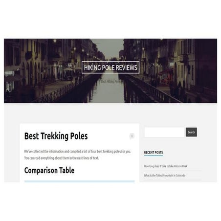 Hiking pole reviews | PPT