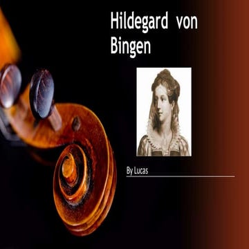 Hildegard von bingen /Brahms | PPT