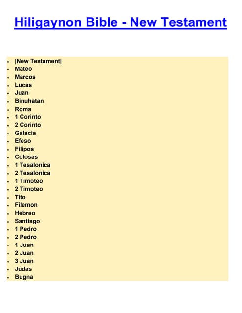 Cebuano - The First Gospel of the Infancy of Jesus Christ.pdf