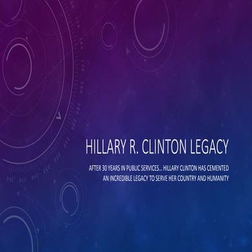 Hillary r | PPT
