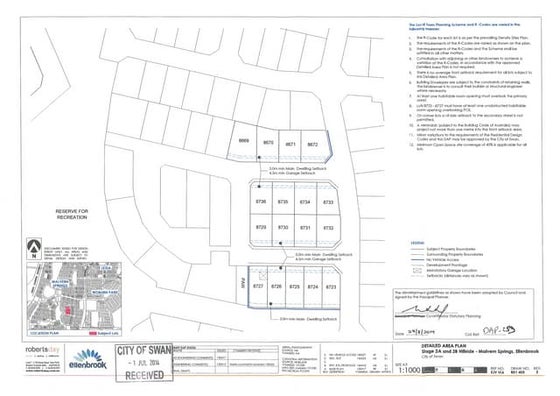 Detailed area plan annies landing stage 14 | PDF