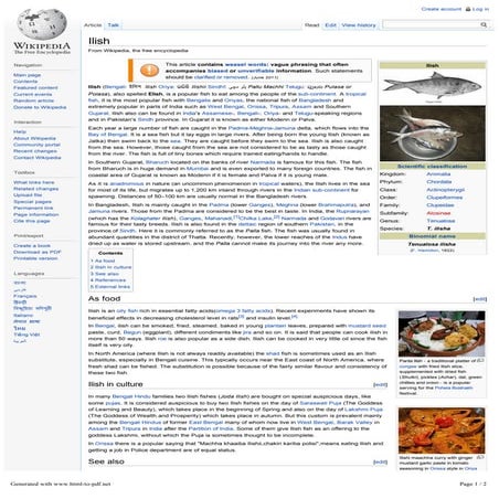 Hilsa hilsa | PDF
