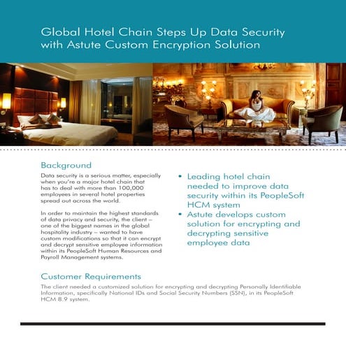 Hilton data spii case study | PDF