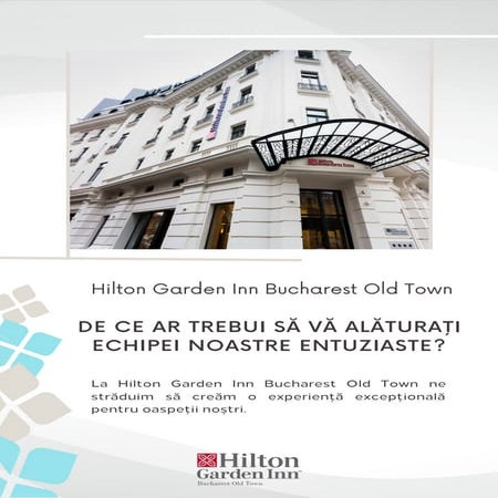 Hilton Garden Inn Bucharest OLD TOWN | PDF