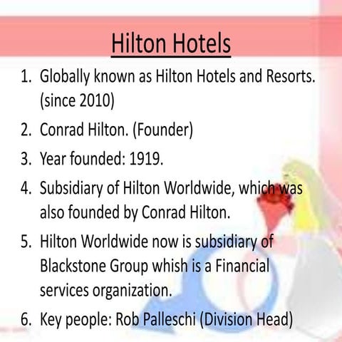 Hilton hotels | PPTX