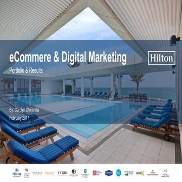 Hilton Digital Marketing Portfolio | PDF