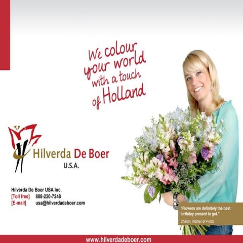 Hilverda De Boer USA Introduction 2014 | PPT