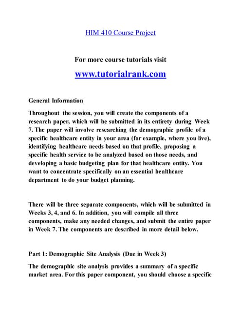 HIM 410 help Successful Learning/Snaptutorial | PDF