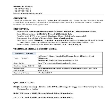 Himanshu Resume | DOCX