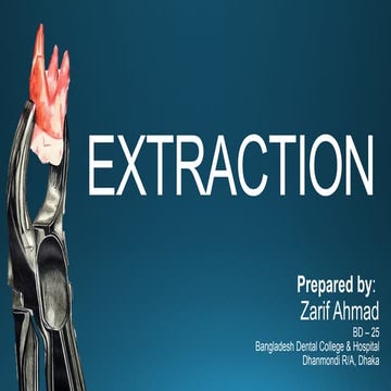 Tooth Extraction .pptx