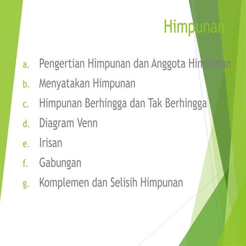 Powerpoint Himpunan | PPTX