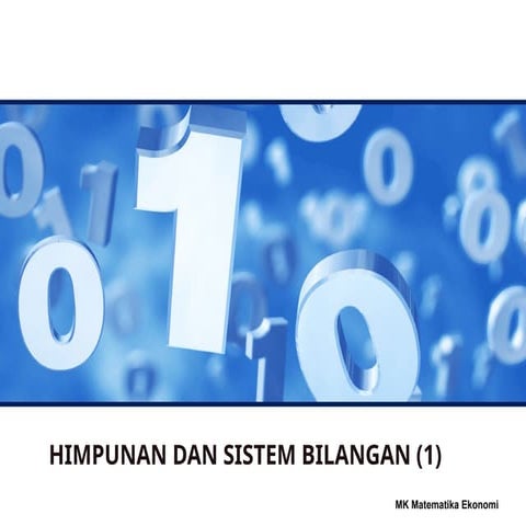 Himpunan adalah kumpulan objek (benda, bilangan, alfabet dll) yang ...