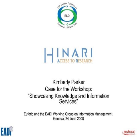 HINARI | PPT