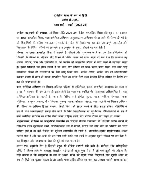 PORTFOLIO class 10 Hindi . I hope it will be usefull | PDF