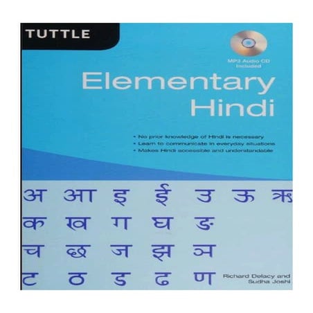Hindi Grammar " Elementary Hindi" by Richard Delacy.pdf