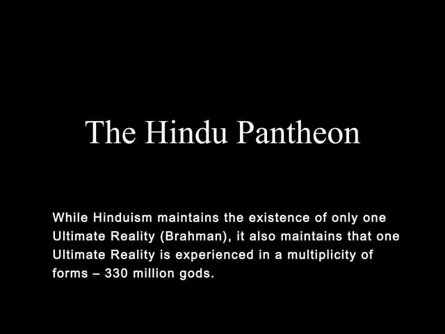 Hindu gods | PPT