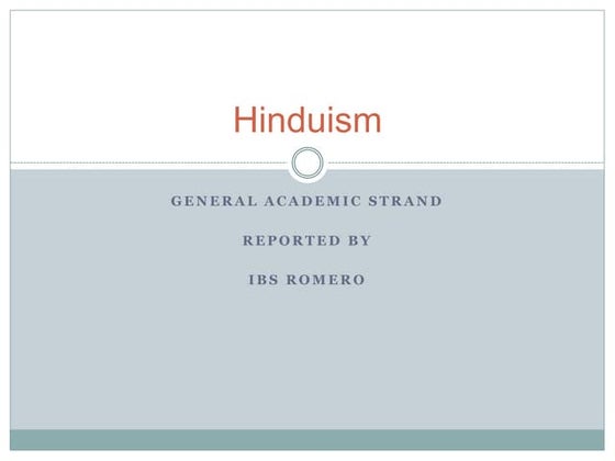 Hinduism | PPT