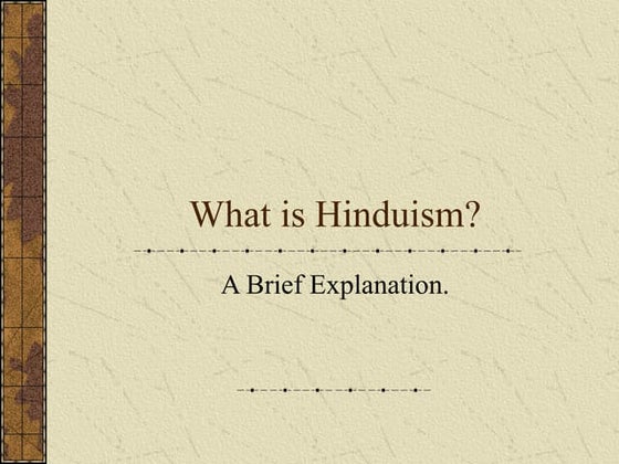 Hinduism | PPT