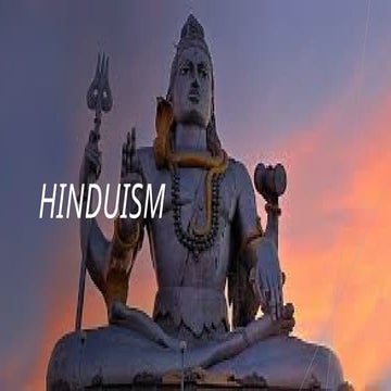Hinduism Introduction to world Religion and beliefs | PPTX