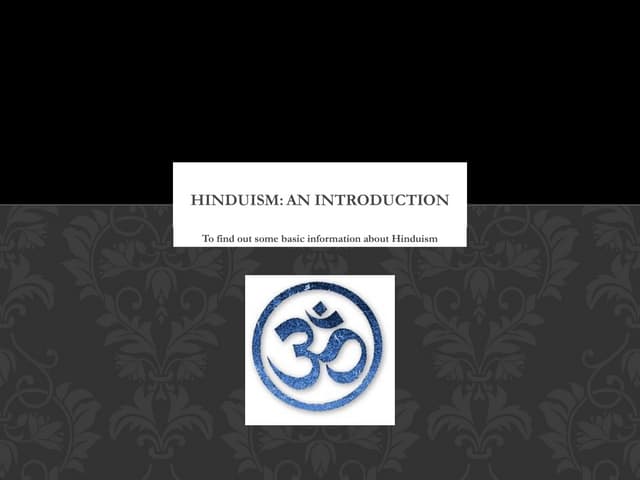 Hindu creation story | PPTX