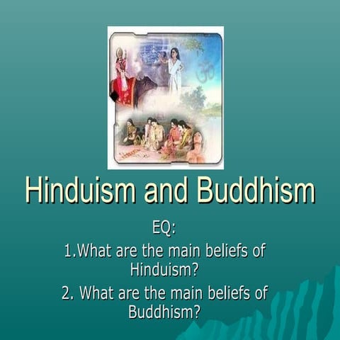 Hinduism and buddhism | PPT
