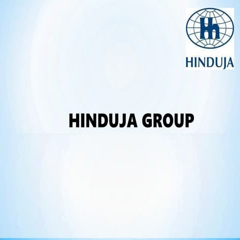 Hinduja company by abayankar .pptx | Hinduism | Religion & Spirituality