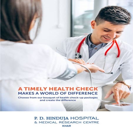 Your Health, Our Priority: Full Body Checkup at Hinduja Hospital Mumbai ...