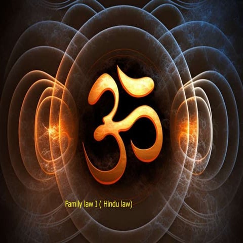 hindu law basic and thair content for students | PPT