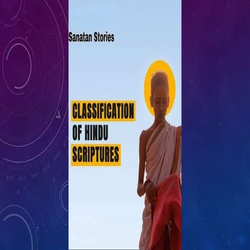 Classification of Hindu scriptures | PPTX
