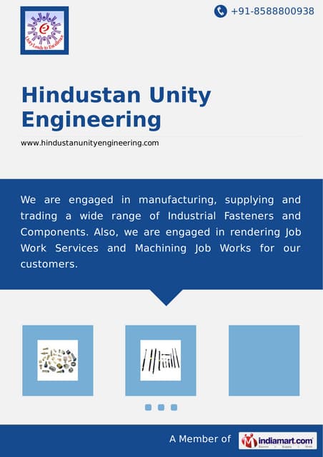 Hindustan Unity Engineering presentations
