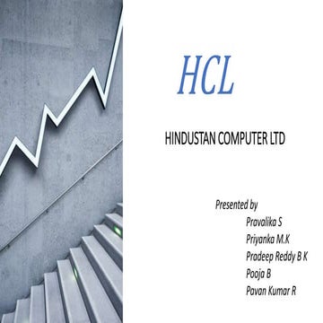 HCL Technology PPT( overview) | PPTX