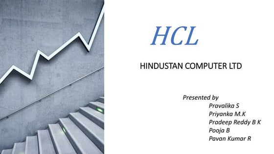 Hcl company ppt. | PPTX