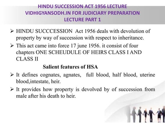 Hindu succession act 1956 | PPTX | Hinduism | Religion & Spirituality