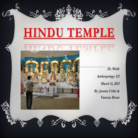 Hindu temple | PPTX