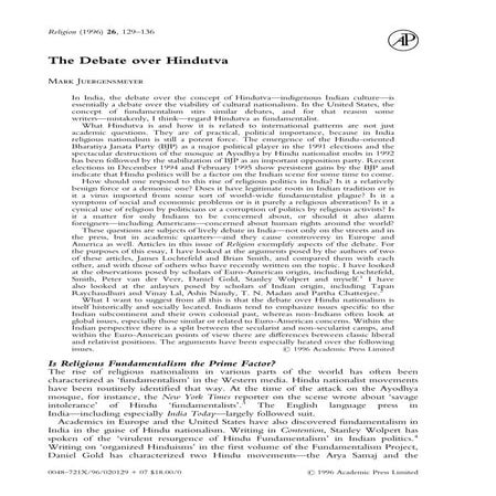 Hindutva | PDF