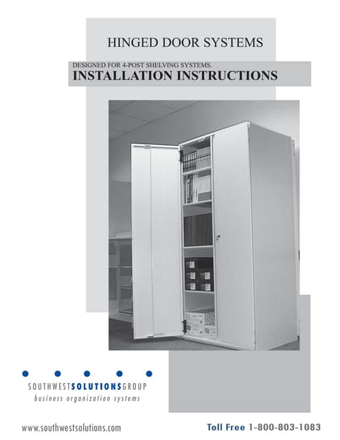 Fire Hose Rack Installation Manual | PDF